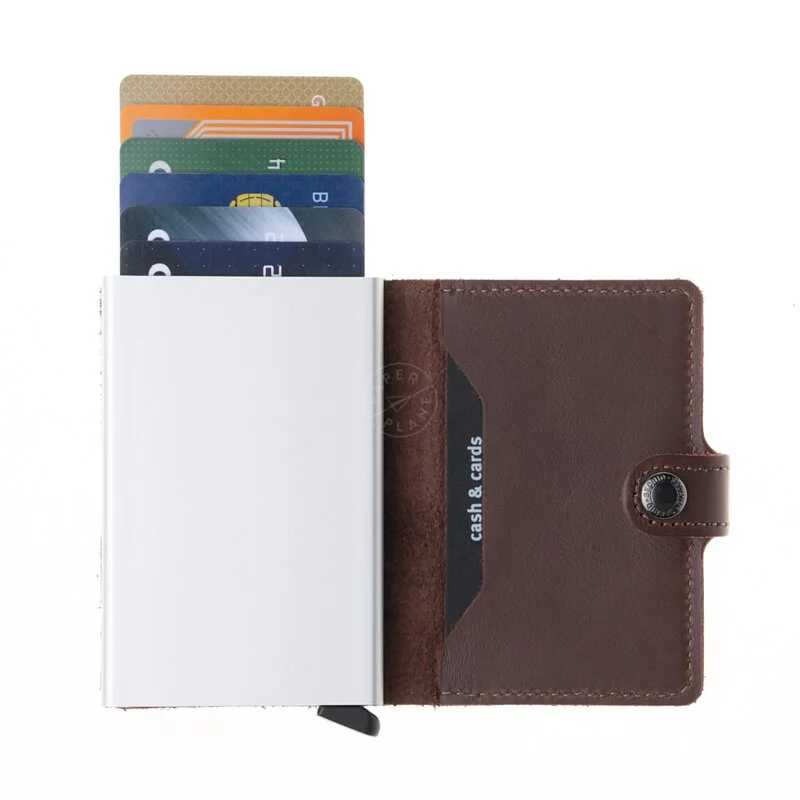 Secrid - Miniwallet - Original (RFID Blocking) - Dark Brown - 尋寶