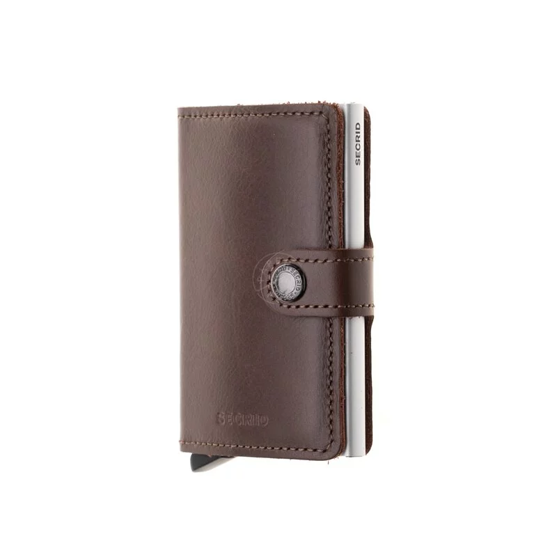 Secrid - Miniwallet - Original (RFID Blocking) - Dark Brown - 尋寶