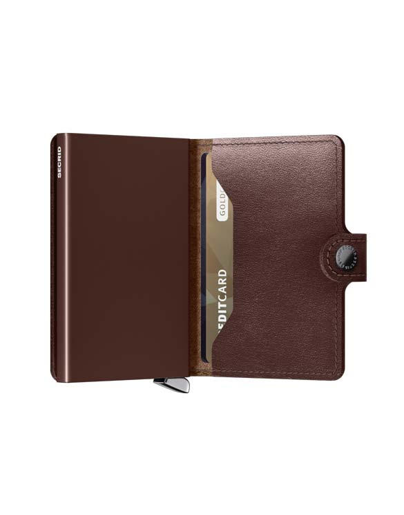 Secrid - Miniwallet -Premium Miniwallet Dark Brown (RFID Blocking) - 尋寶