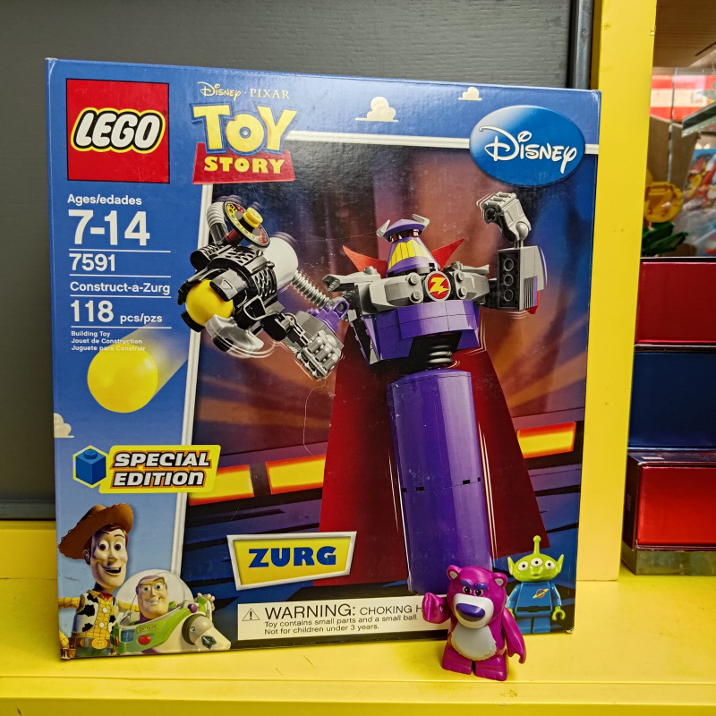 LEGO 7591 Construct-a-Zurg + LEGO Lotso Minifigures 反斗奇兵壞蛋組合 索克天王+勞蘇人仔 ...