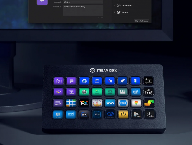 [6月優惠] Elgato STREAM DECK XL Evolve Your Content - 樂天電腦 FreeCom Computer