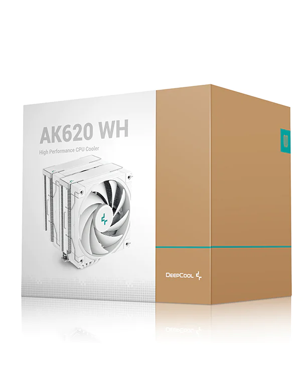 DeepCool AK620 WH High Performance 風冷散熱器 - White - 樂天電腦 FreeCom Computer