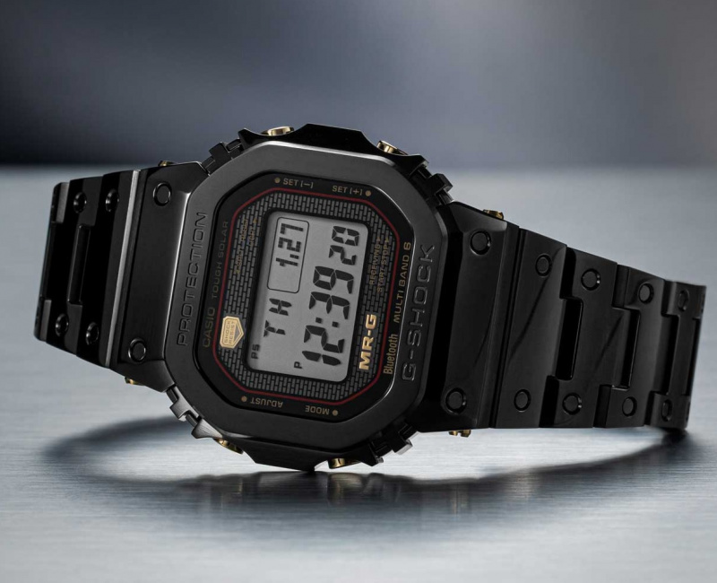Casio G-Shock MR-G 金屬腕錶 MRG-B5000B-1 - 寶時鐘錶 BS Time