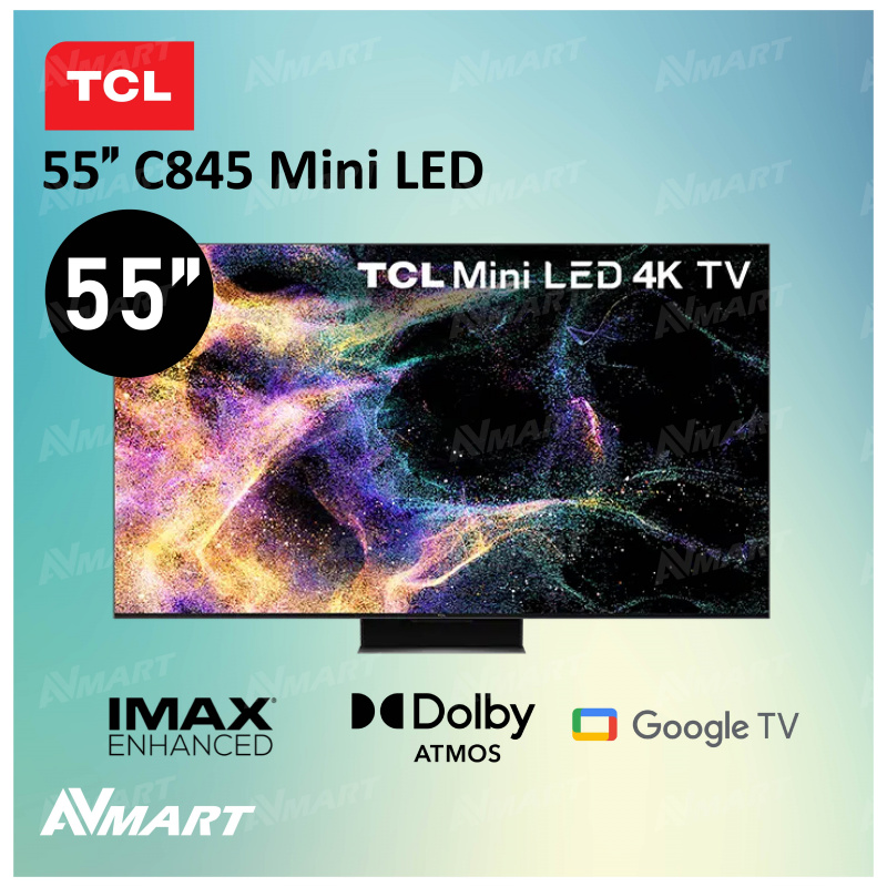 TCL 55 " C845 Mini LED 全能電視 [ 原廠行貨 ] 55C845 - AV Mart