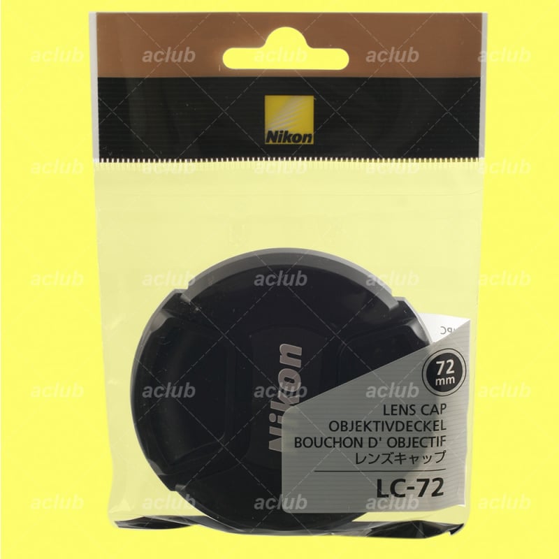 原裝正貨 - 尼康 Nikon LC-72 72mm Front Lens Cap 鏡頭蓋 前蓋 - A1Shop