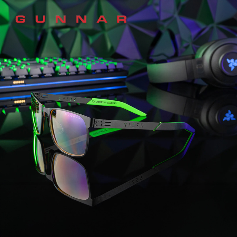 GUNNAR x RAZER 防藍光遊戲眼鏡 - RAZER FPS - Mixer Audio