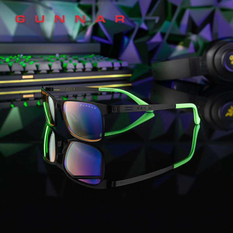 GUNNAR x RAZER 防藍光兒童遊戲眼鏡 - RAZER FPS MINI (8-12) - Mixer Audio