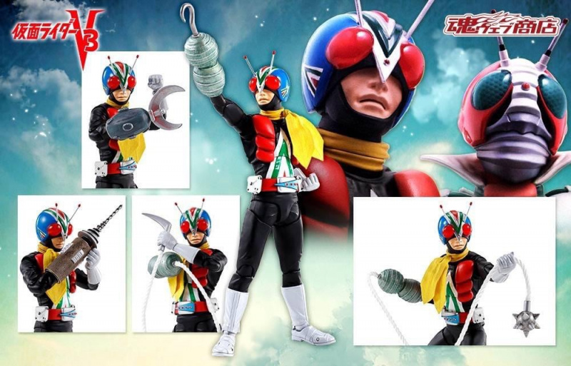 Bandai Shf 真骨雕 Riderman - 幪面超人 怪金剛 - Easytrade18