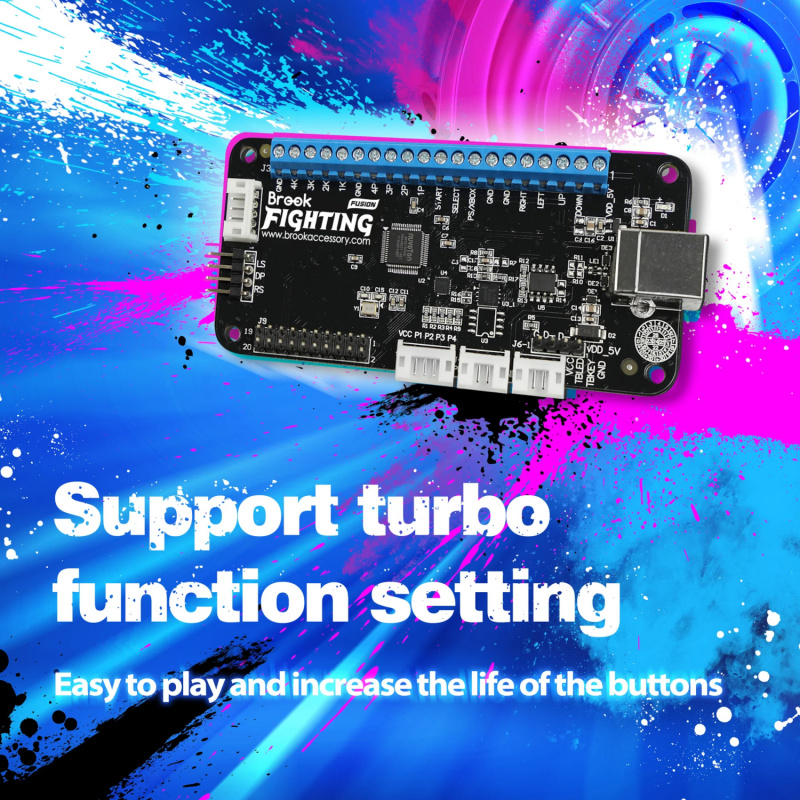 Brook UFB Universal Fighting Board Fusion格鬥遊戲大搖桿格鬥板 PS5格鬥遊戲/PS4/PS3 ...