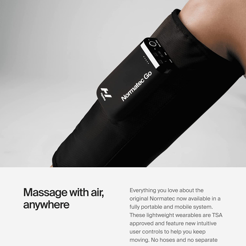 Price網購 - Hyperice Normatec Go 隨身式動態氣壓式按摩系統
