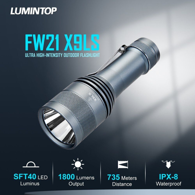 Price網購 - Lumintop FW21 X9LS Luminus SFT40 735m 1800lm 21700 LED 電筒