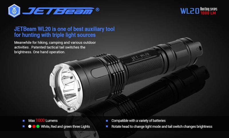Jetbeam WL20 - MPower Technology Company