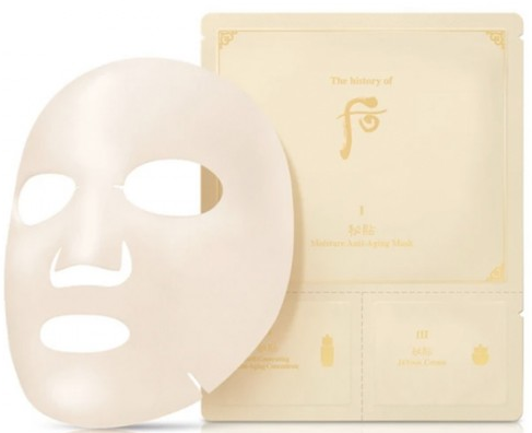 Price網購 - [買5送1] The history of Whoo 後 經典皇牌秘貼系列 循環面膜 三部曲面膜 [單片連盒]