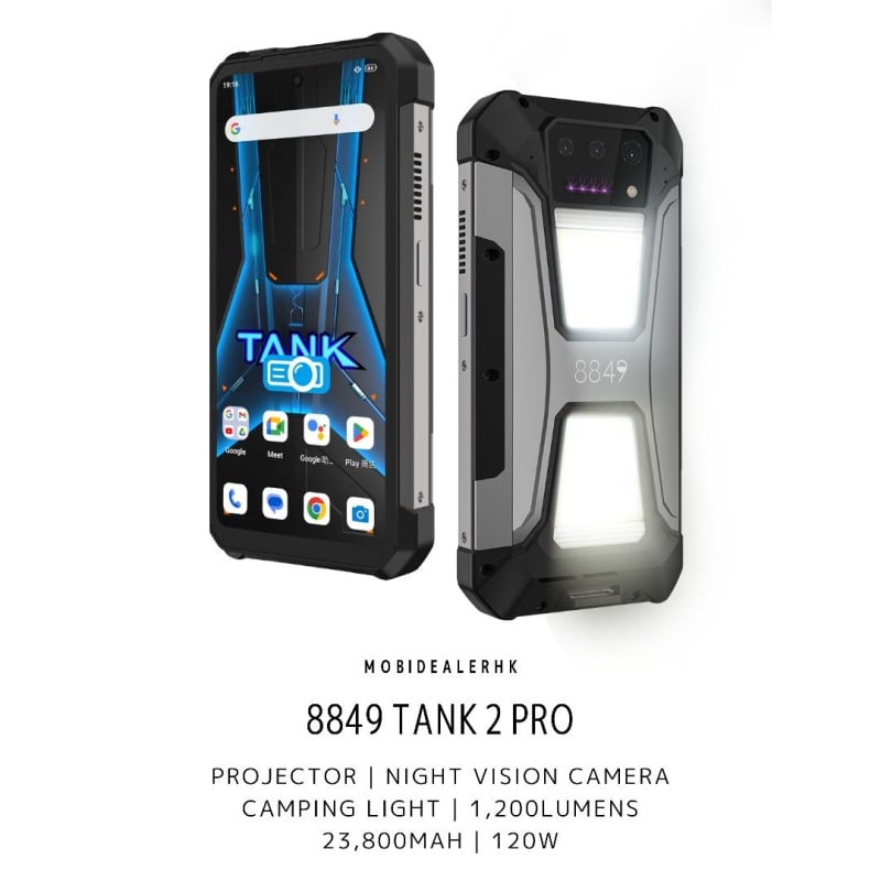 Unihertz 8849 Tank 2 Pro 三防手機 - MobiDealerHK