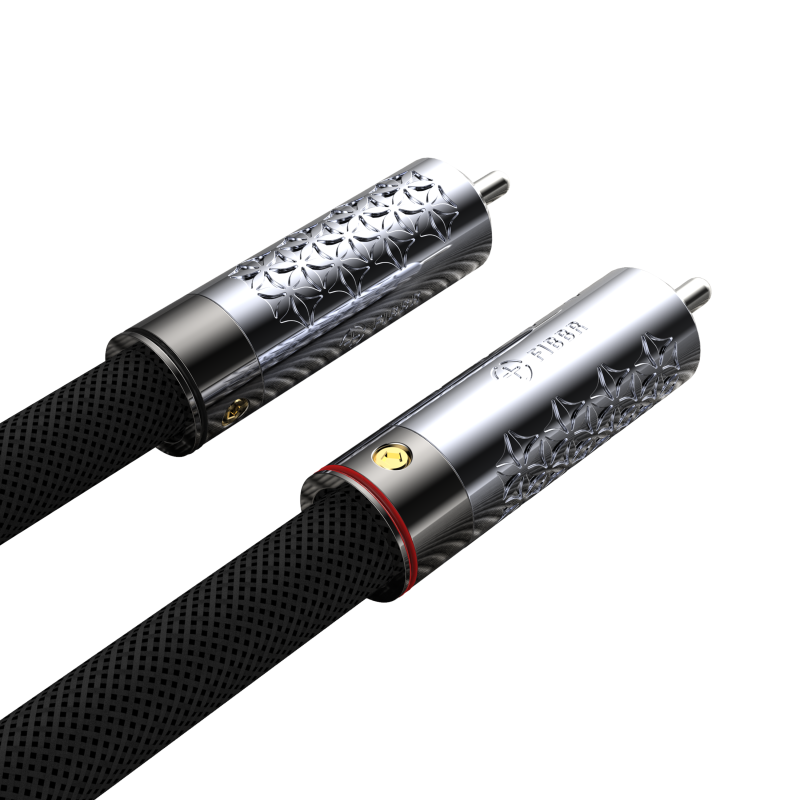 FIBBR Snowflake 鍍銀模擬訊號線 (RCA) F-AC1-SF (一對) - PO HiFi