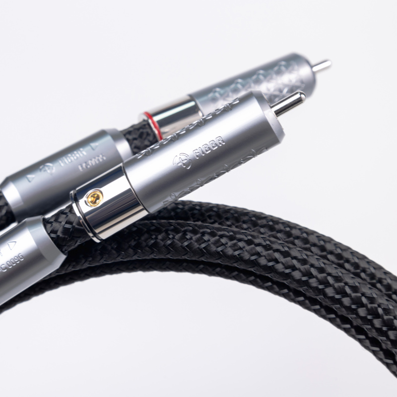 FIBBR Snowflake 鍍銀模擬訊號線 (RCA) F-AC1-SF (一對) - PO HiFi