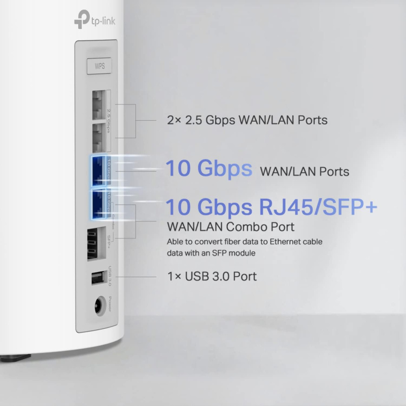 TP-Link Deco BE85 BE22000 三頻 Mesh WiFi 7 Router - D corner