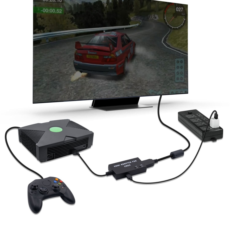 Xbox Gen.1 HDTV轉換線 即插即用 支持720p/1080p 16:9/4:3顯示 (必須使用額外USB電源) - Supreme ...