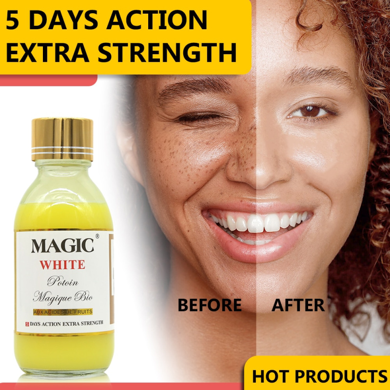 5D Gluta MAGIC WHITE 牛奶精華面部身體淡斑保濕滋潤肌膚祛斑護膚精華液 - 豐盛數碼電器