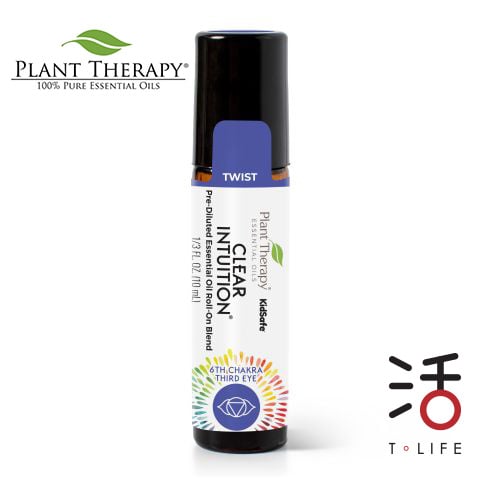 PLANT THERAPY - 美國 -PT - [脈輪能量系列]明確的直覺 Clear Intuition 滾珠裝精油10ml - Tlife