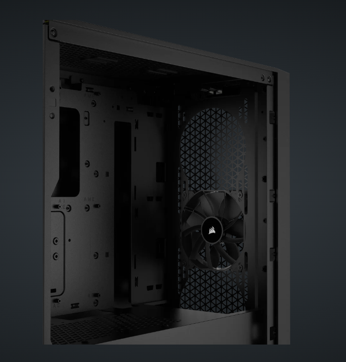 Corsair 3000D AIRFLOW Mid-Tower PC Case - Black - 樂天電腦 FreeCom Computer