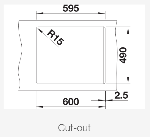 BLANCO , NAYA 6 , 花崗岩鋅盤 , alu metallic , 519640 - 香港21衛浴潔具有限公司