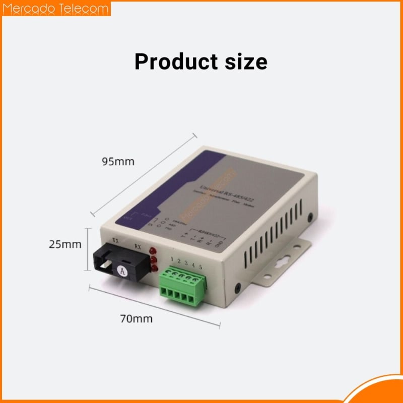 1 對 SC 雙向 485 雙向數據光纖媒體轉換器光纖收發器 RS485 通信設備 - 凱旋升學文具店