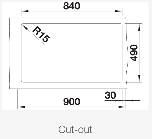 BLANCO , NAYA XL 9 , 花崗岩鋅盤 , 525947 - 香港21衛浴潔具有限公司