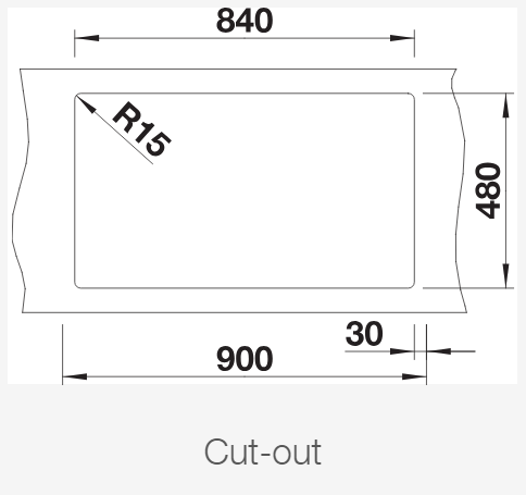 BLANCO , PLEON 9 , 花崗岩鋅盤 , 525958 - 香港21衛浴潔具有限公司