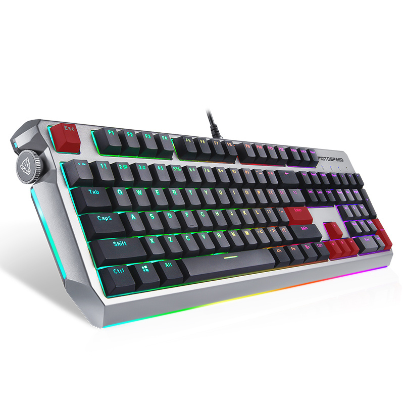 Motospeed CK80 RGB Mechanical Programmable Gaming Keyboard 電競自定義遊戲鍵盤 ...