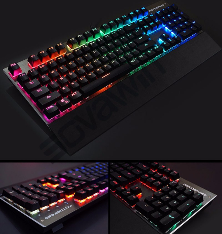 Motospeed CK108 RGB Mechanical Programmable Gaming Keyboard 電競自定義遊戲鍵盤 - Everwin Technologies Company