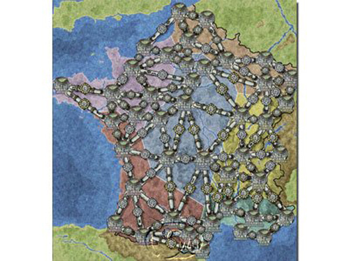 Power Grid Italy & France 電力公司 - 法義擴充 - Capstone Boardgame Co