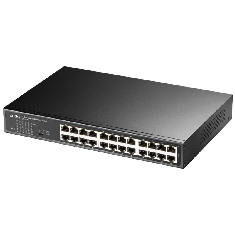 Cudy 24-Port Gigabit Ethernet Switch ( GS1024 ) - 樂天電腦 FreeCom Computer