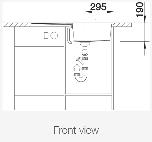 BLANCO , METRA 5 S , 花崗岩鋅盤 , 513205 - 香港21衛浴潔具有限公司