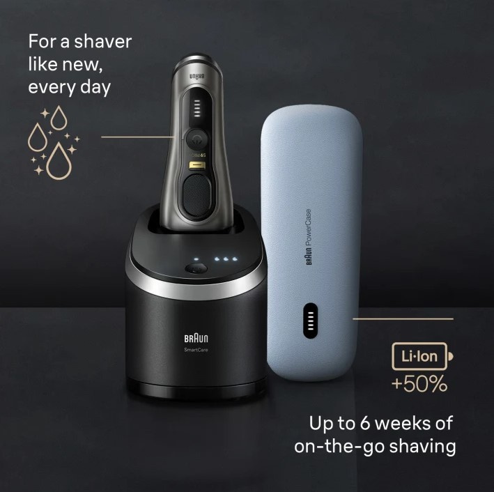 Price網購 - [限時免運] Braun Series 9 Pro Plus 乾濕兩用電鬚刨 [9575cc] (帶充電皮革盒) 平行進口