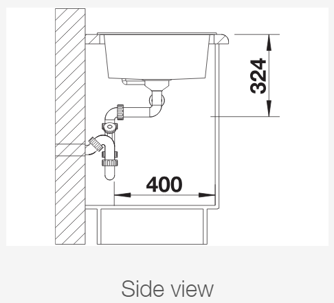 BLANCO , METRA 9 , 花崗岩鋅盤 , 513268 - 香港21衛浴潔具有限公司