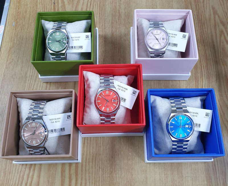 星晨 CITIZEN x Pantone collection NJ015 Watch Nowstalgia “A New Spirit”腕錶 ...