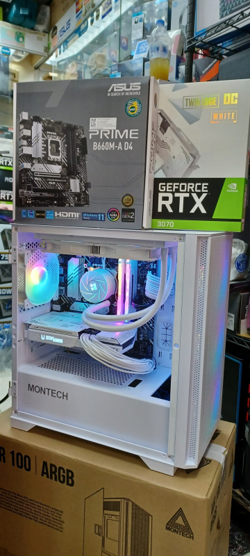 👉🔥🔥AccessPoint{白色主義電競組合+WIN11}RTX4060TI 8G+I5 12400F📞WHATSAPP📞69948034 ...