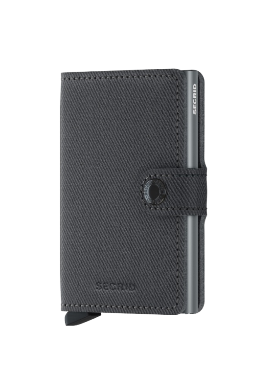Secrid-Miniwallet Twist- Grey | RFID防盜真皮銀包 - 尋寶