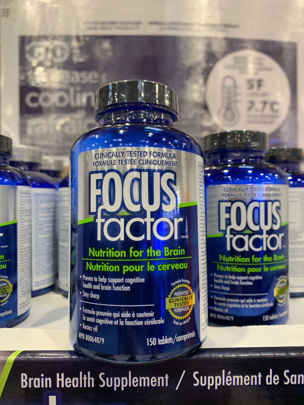 Focus Factor腦部營養補充品 - 2+SQUAD 加拿大Costco&山姆代購專門店