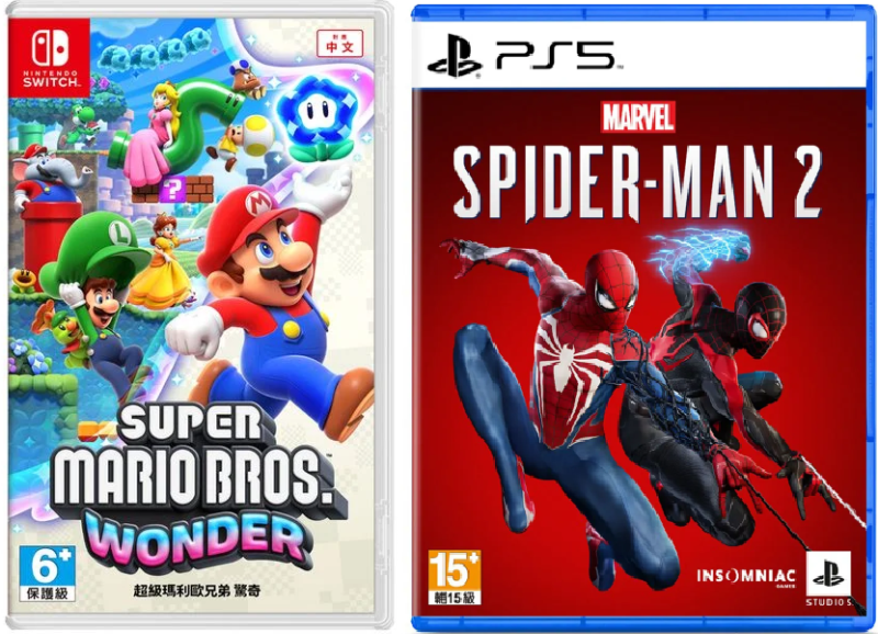 Price網購 - [遊戲組合] NS Super Mario Bros. Wonder + PS5 Marvel’s Spider-Man ...