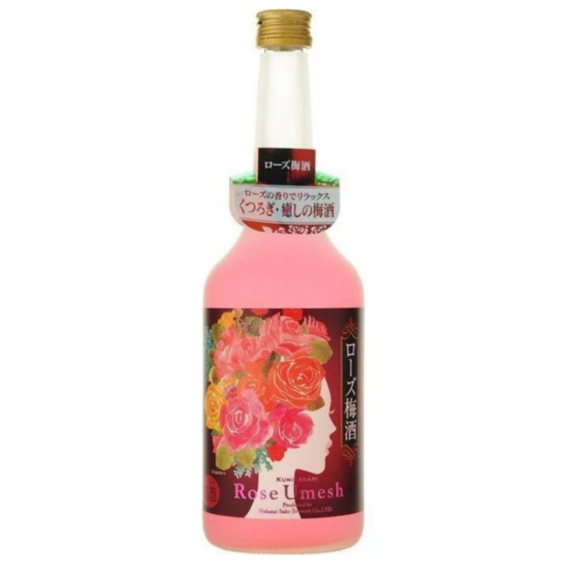 日本國盛 中埜酒造 玫瑰花梅酒 Nakano Sake Brewery Kunizakari Rose Umeshu (Plum Liqueur) 720ml - 燕子皇酒行
