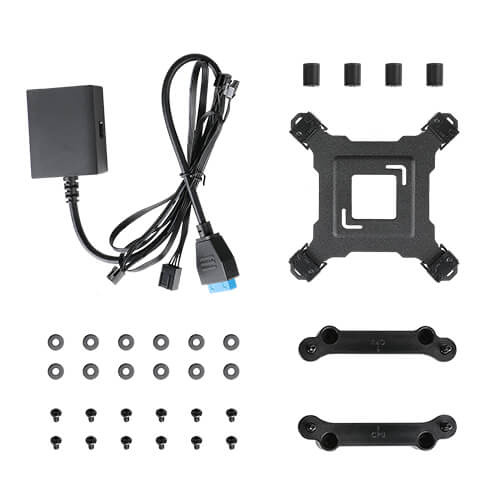 ANTEC VORTEX VIEW 360 ARGB Liquid CPU Cooler with Rotatable LCD Display ...