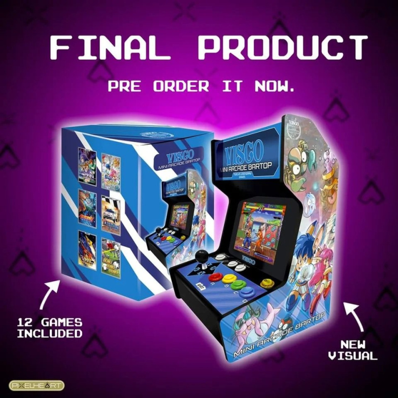VISCO Mini Arcade Bartop 迷你街機遊戲機 (原裝正品) - Buy Game 2