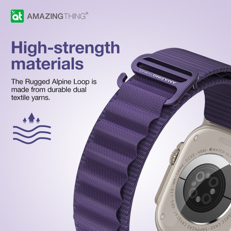 ATAMAZINGTHING TITAN SPORT Alpine Loop Apple Watch Band for Apple Watch ...