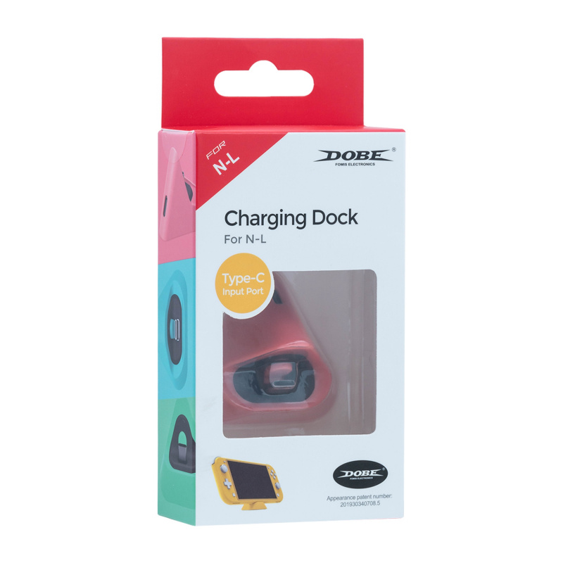 DOBE Nintendo Switch Lite創意充電底座散熱充電 NSL便攜周邊配件 三角充電支架 珊瑚色 - Supreme ...