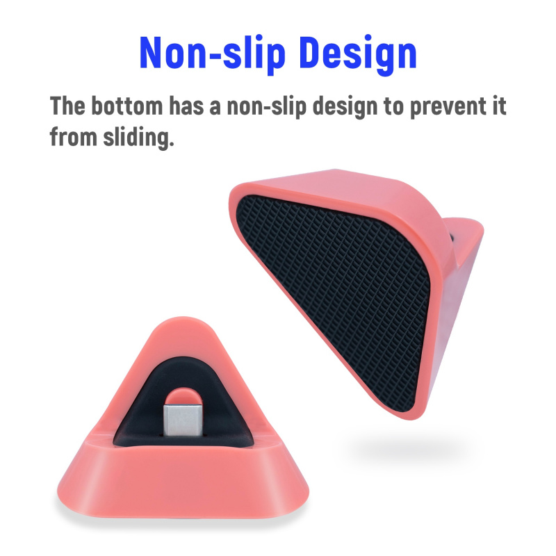 DOBE Nintendo Switch Lite創意充電底座散熱充電 NSL便攜周邊配件 三角充電支架 珊瑚色 - Supreme ...