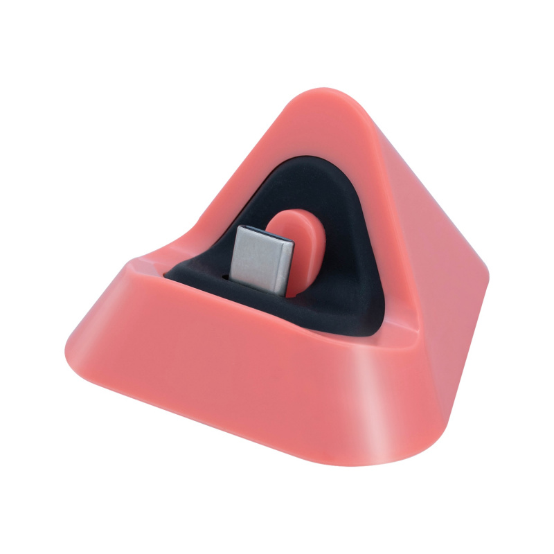 DOBE Nintendo Switch Lite創意充電底座散熱充電 NSL便攜周邊配件 三角充電支架 珊瑚色 - Supreme ...