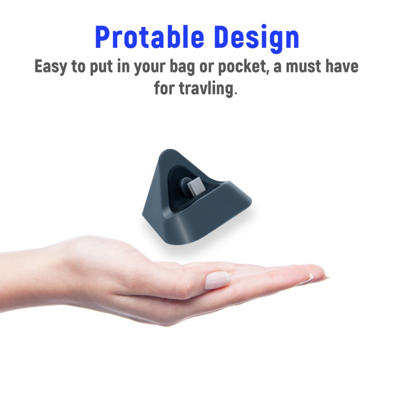 DOBE Nintendo Switch Lite創意充電底座散熱充電 NSL便攜周邊配件 三角充電支架 灰色 - Supreme ...