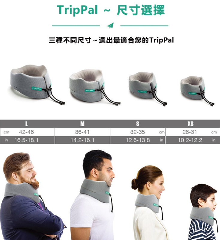 TRIPPAL - 360全支撐旅行頸枕 Travel Pillow - Ocean 漁灣